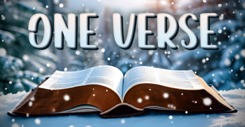 One Verse | markcahill.org